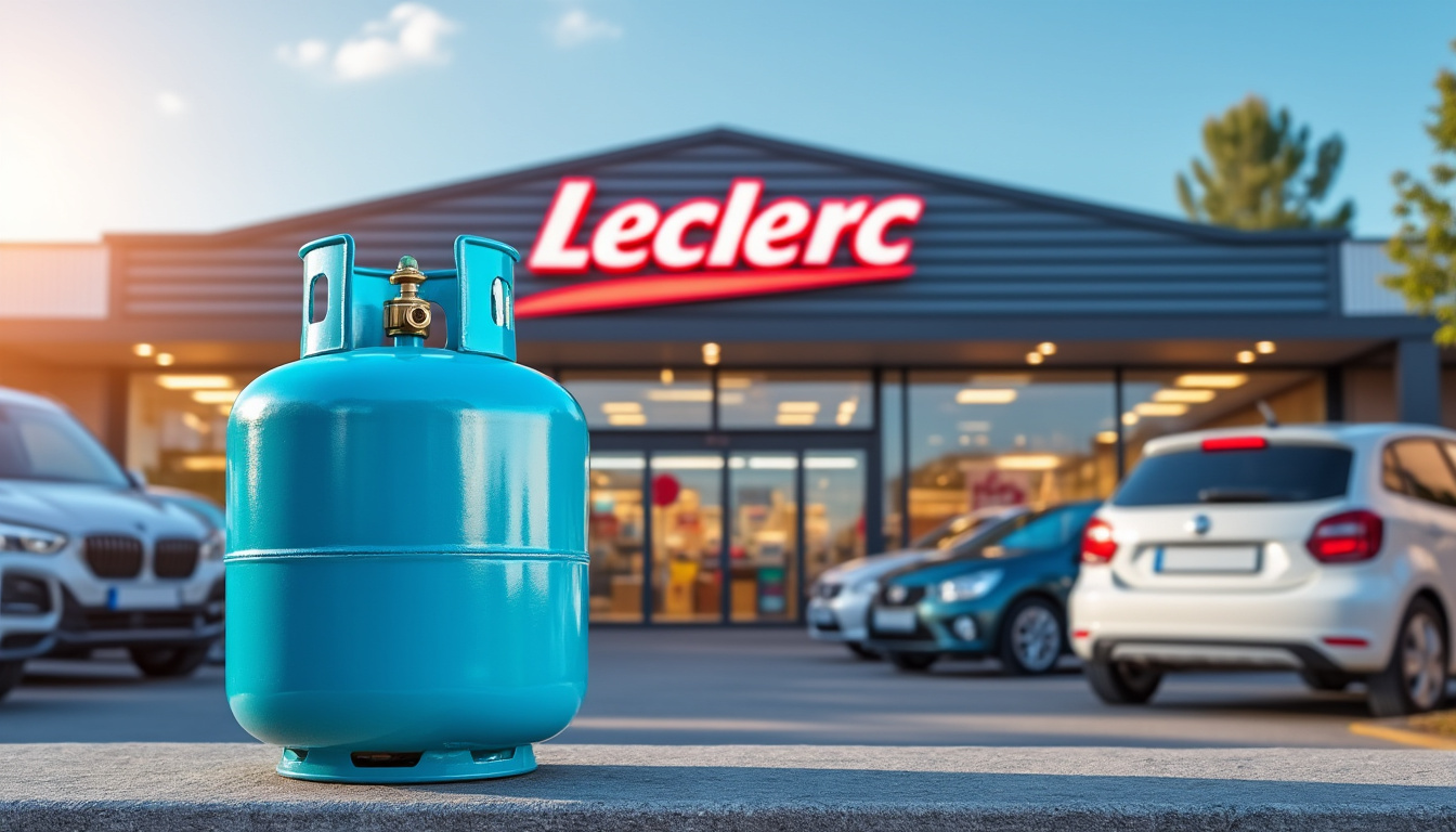 Prix bouteille de gaz propane 13 kg Leclerc : tarifs 2024